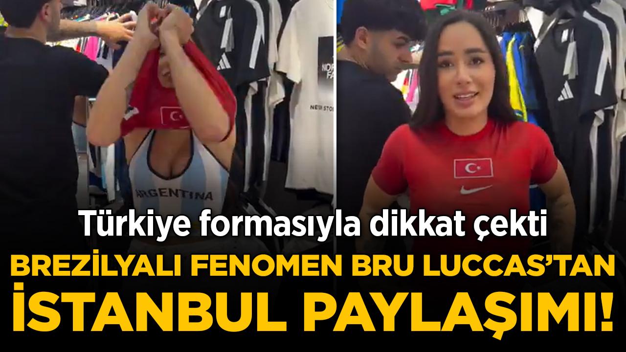 Sosyal medya fenomeni Bru Luccas’tan İstanbul paylaşımı! Türkiye ...